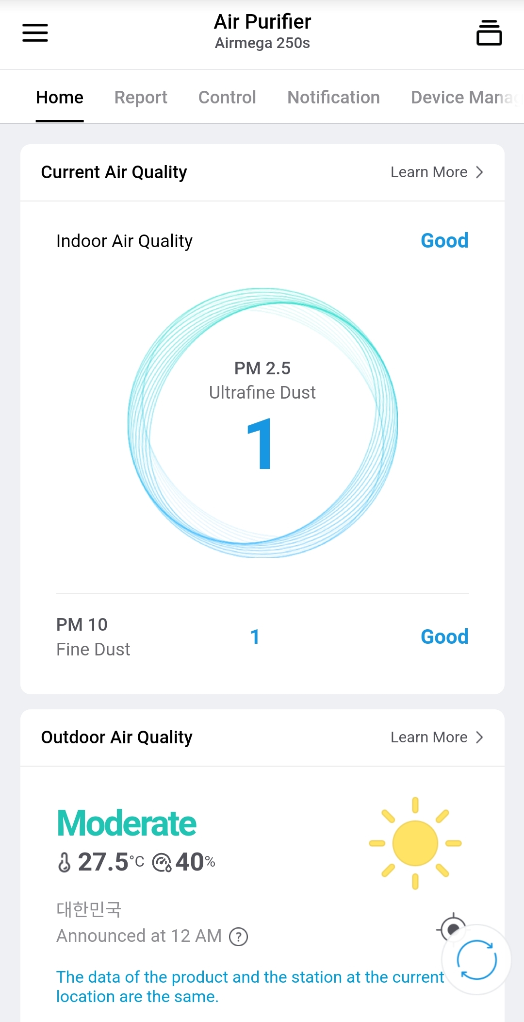 Coway IoCare App